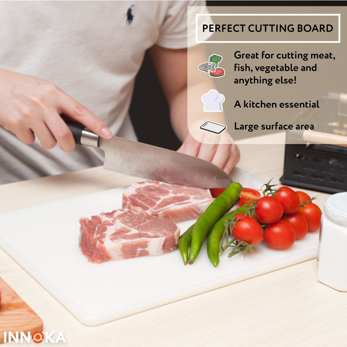 Germ-Repellent Cutting Board – INNOKA